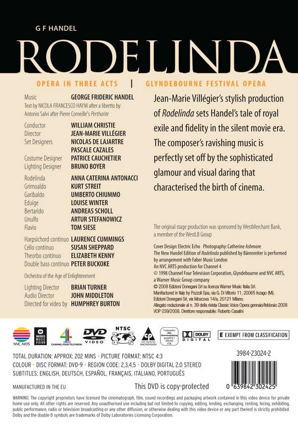 39 - Handel - Rodelinda Musica Classica