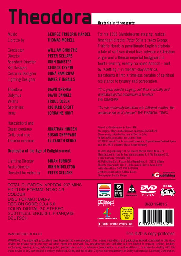 41 - Handel - Theodora Musica Classica