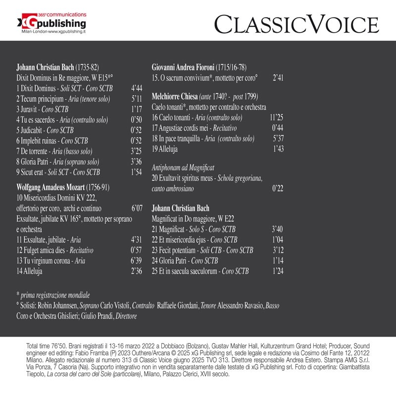 313 Giugno 2025 Musica Classica